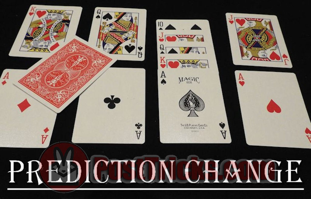PREDICTION CARD CHANGE MAGIC TRICK – Post Tricks