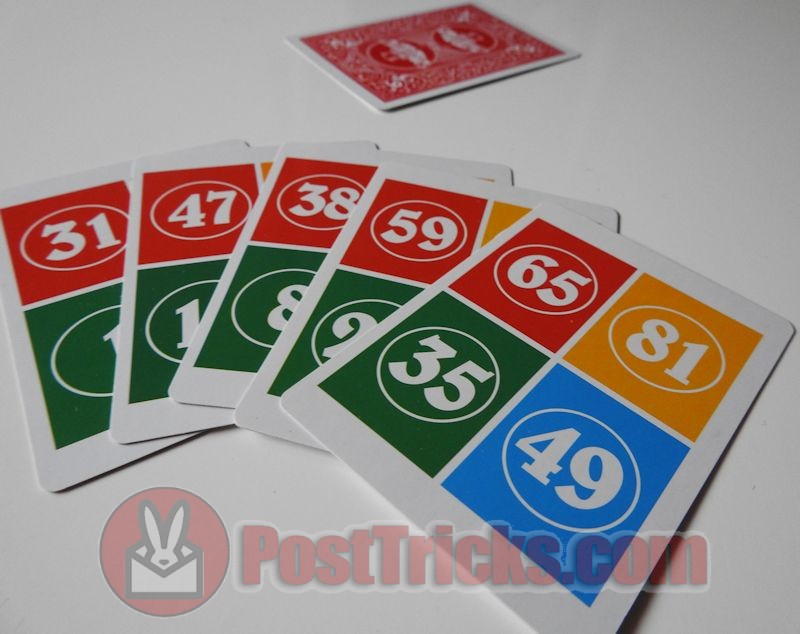 5 MATH CARD MAGIC MENTAL TRICK Post Tricks
