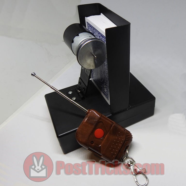 REMOTE CONTROL PLAYING CARD FOUNTAIN – Post Tricks