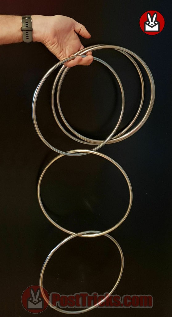 STAGE LINKING RINGS – MAGNETIC LOCKING – Post Tricks