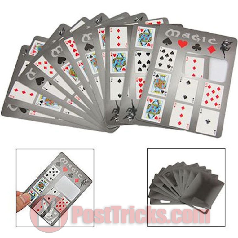 MENTAL INDUCTION POKER MIND READING CARDS – Post Tricks