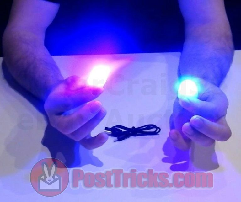 MULTI COLOUR LIGHT UP THUMB TIPs – Post Tricks